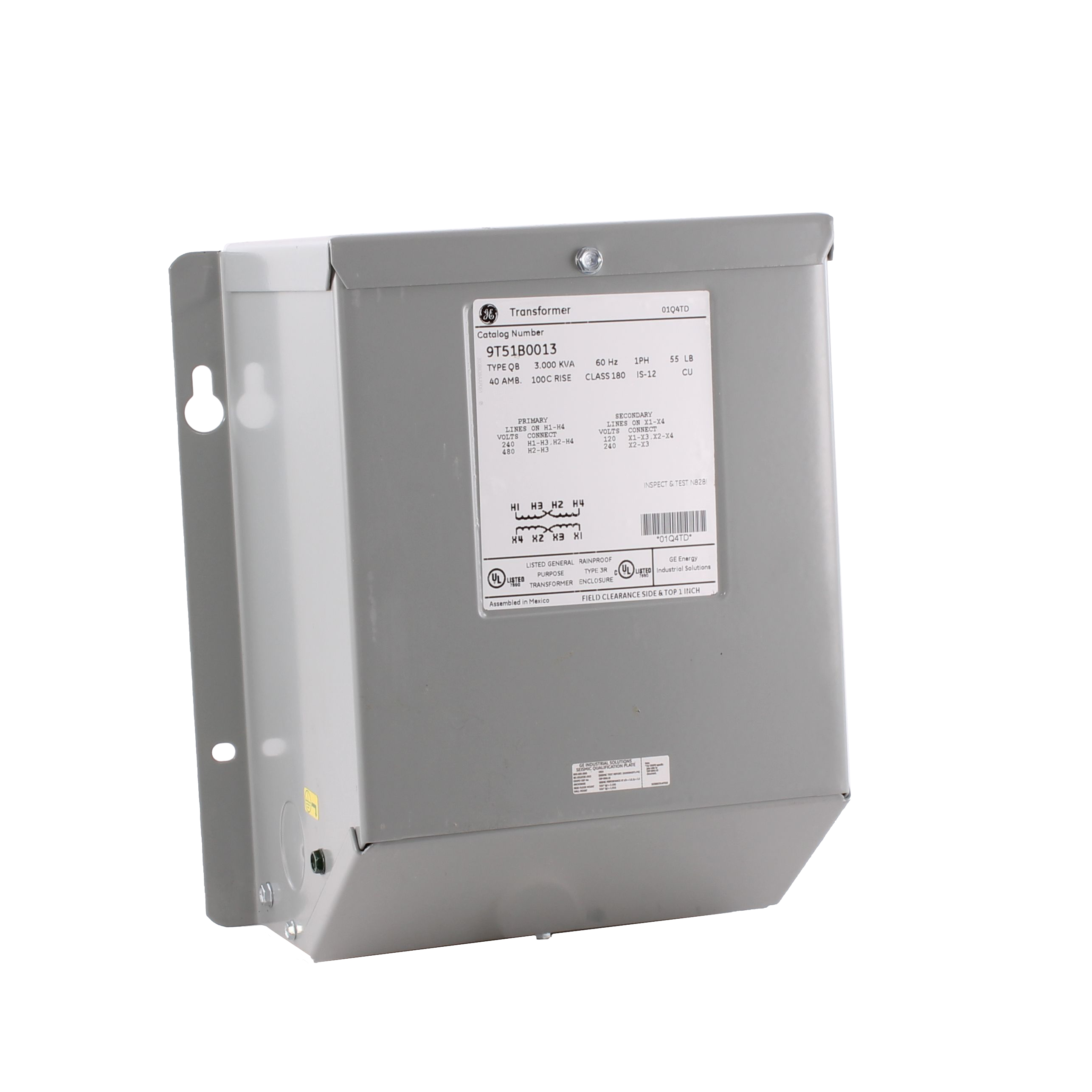 9T51B0013 | Single-Phase: .050kVA-3kVA and 5kVA-25kVA | Dry Type ...