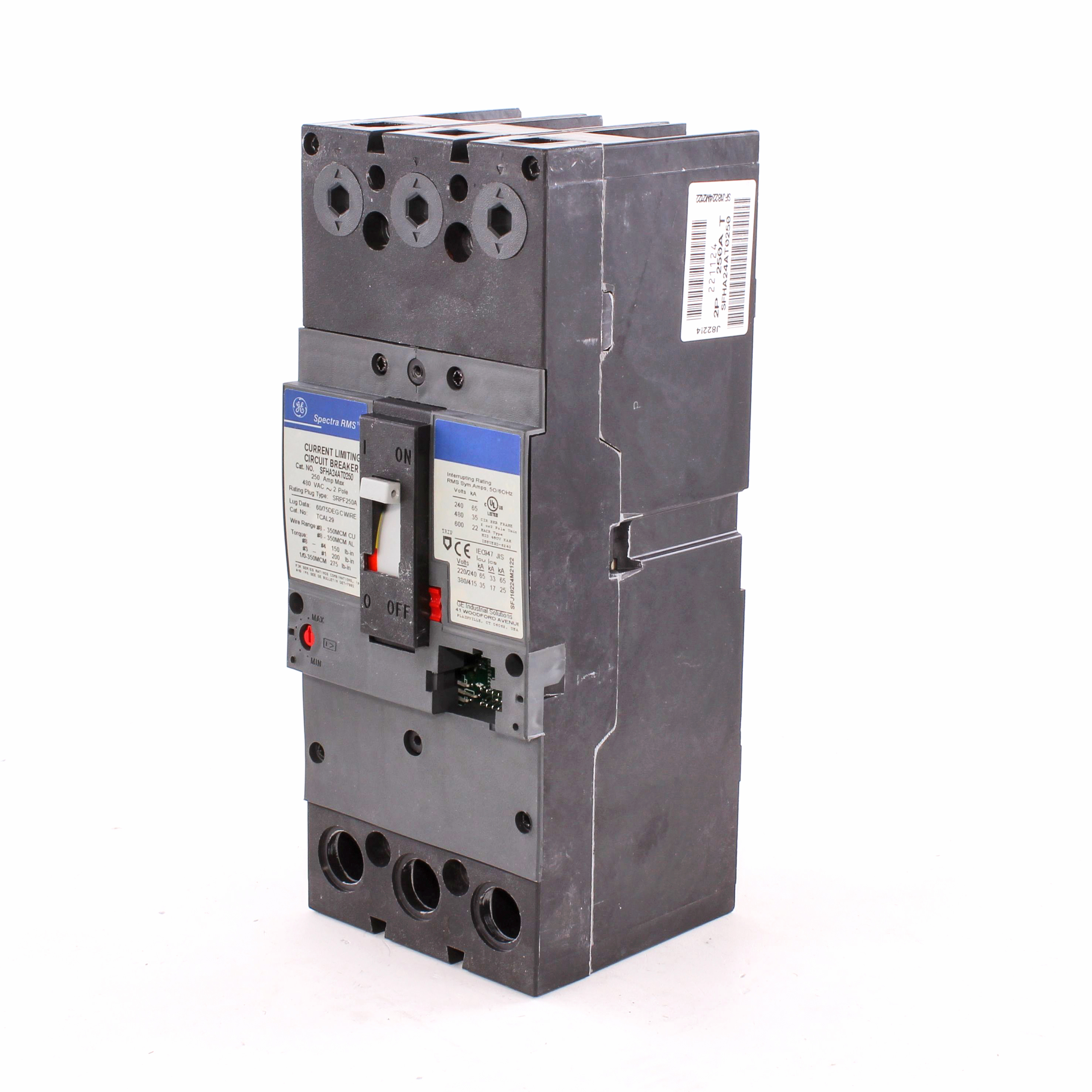 SFHA24AT0250 | Spectra RMS™ Electronic Trip | Molded Case Circuit ...