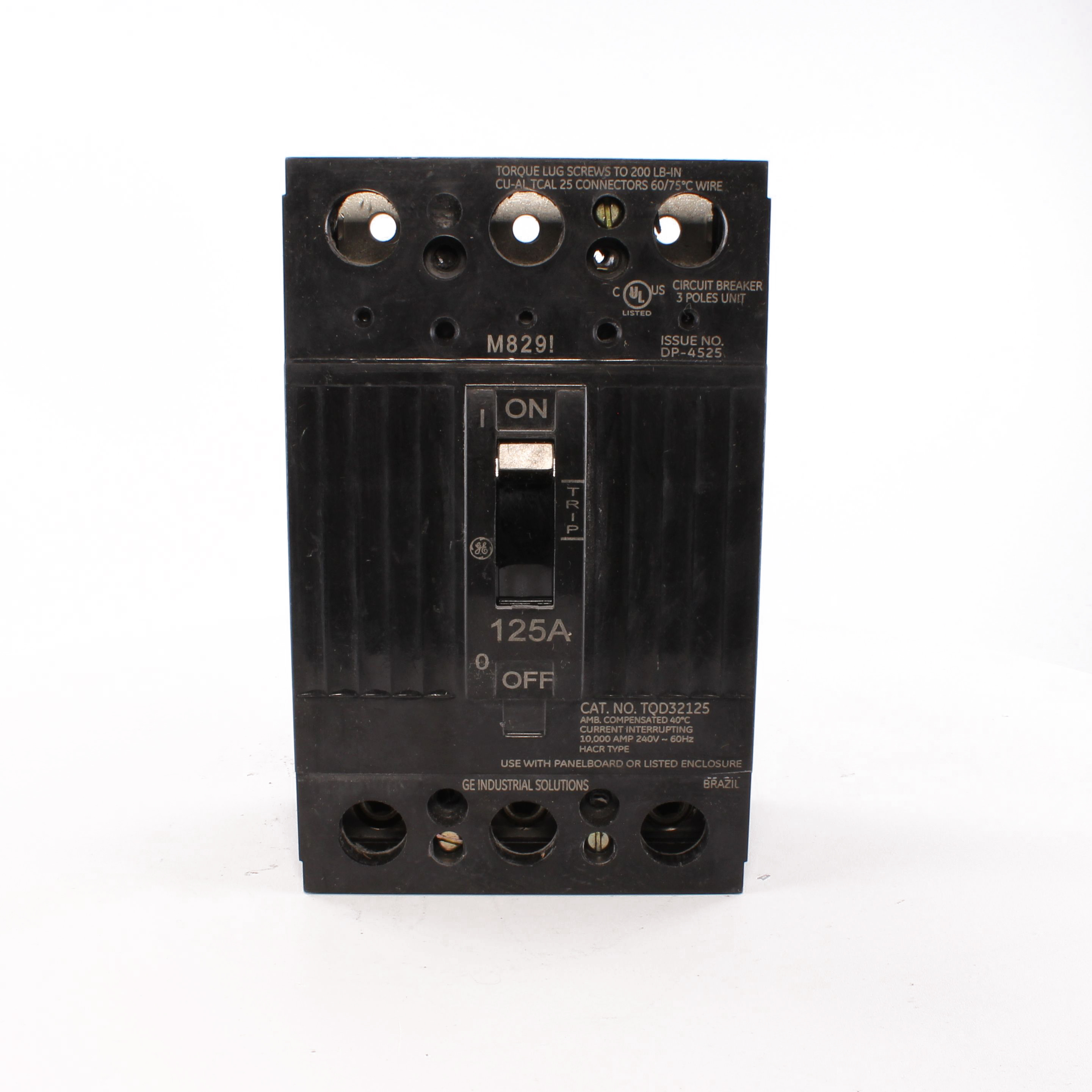 TQD32125 | Thermal Magnetic | Molded Case Circuit Breakers | Circuit ...
