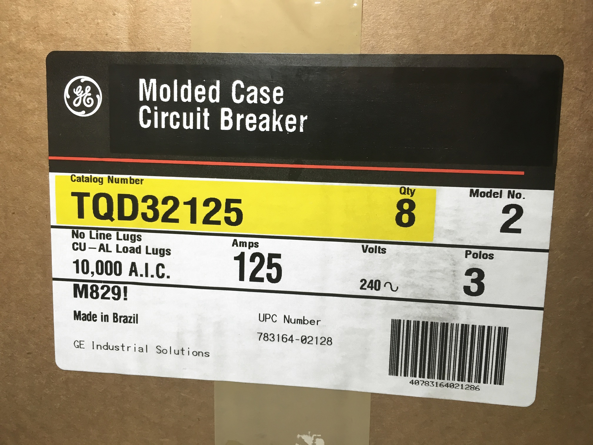 TQD32125 | Thermal Magnetic | Molded Case Circuit Breakers | Circuit ...