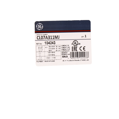 CL07A311MJ | Contactor | UL Listed IEC Contactors | Contactors ...