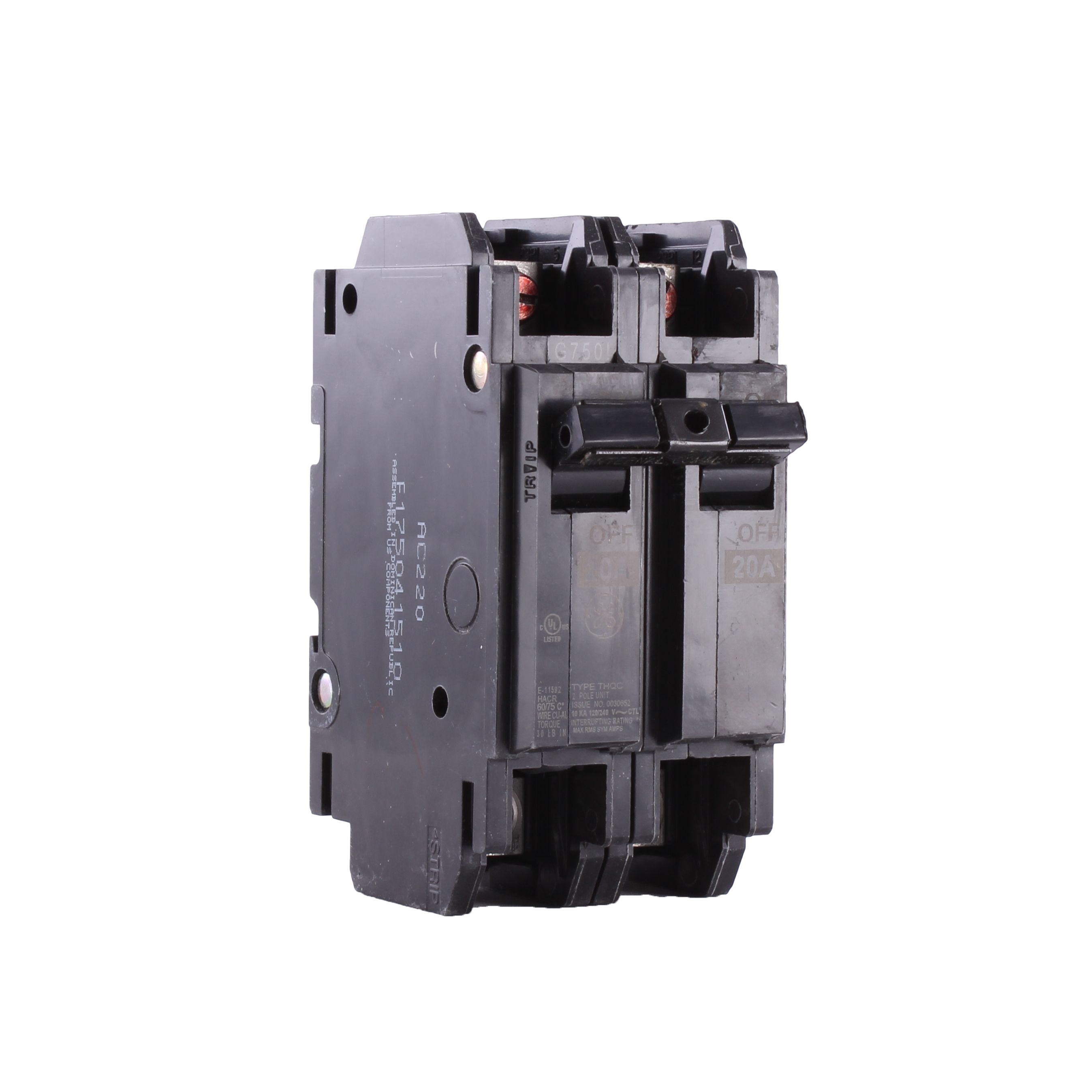 THQC2120WL | Q-Line Miniature Circuit Breakers | Miniature Circuit ...