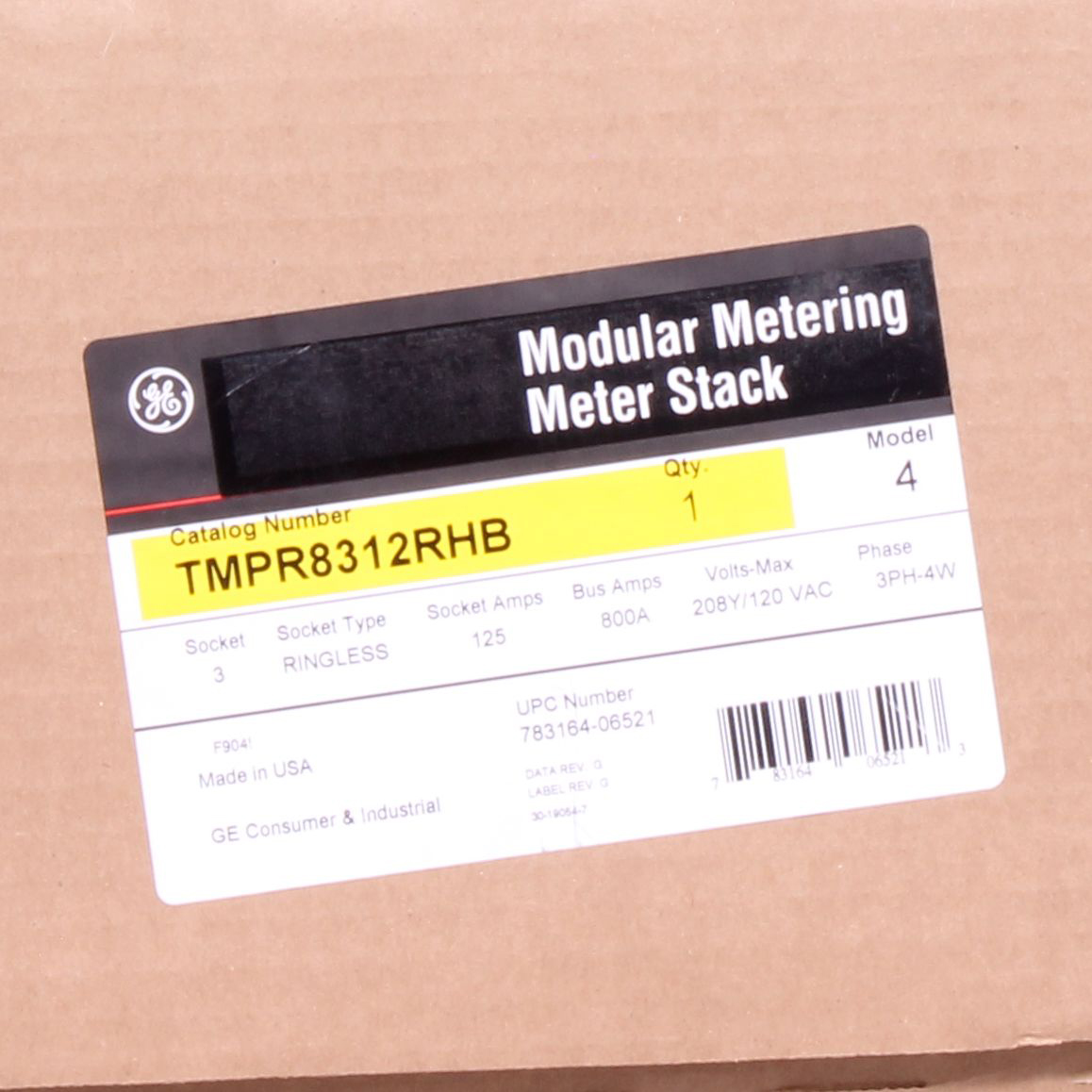 TMPR8312RHB | MeterMod GE Meter Stack Modules Single- and Three- Phase ...